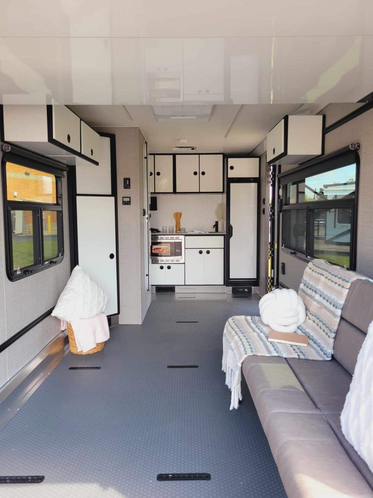 All-Aluminum Mid-Size Toy Hauler | Plā 450 RV | ATC Trailers